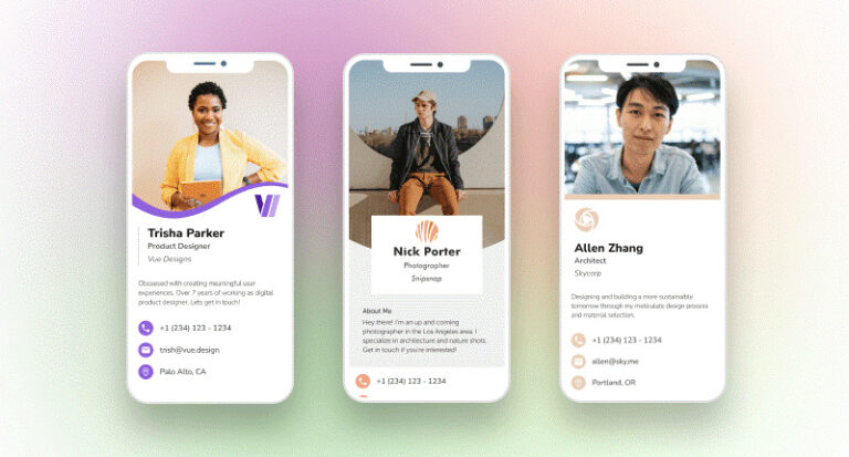 10 Tips to Create Digital Business Cards - ZillionDesigns