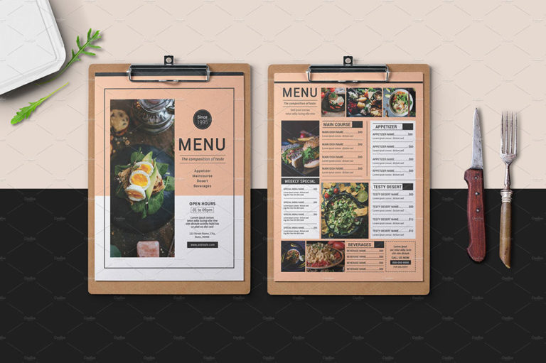 How to Design Restaurant Menus Professionally - Zillion Designs