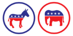 US Democratic and Republican Logo Designs - ZillionDesigns