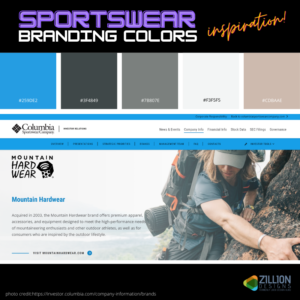 Kickass Color Palettes For Sportswear Branding - ZillionDesigns