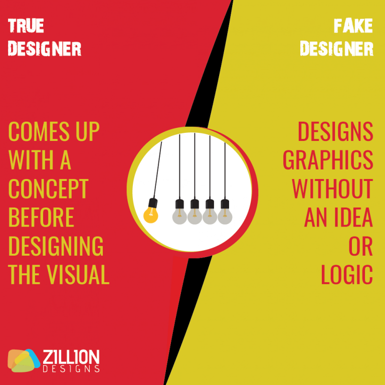 True Designer Versus Fake Designer - ZillionDesigns