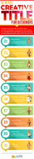 Infographic - Creative Titles for Designers - ZillionDesigns