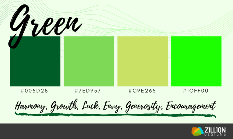 Color Moods in Graphic Design - Zillion Designs