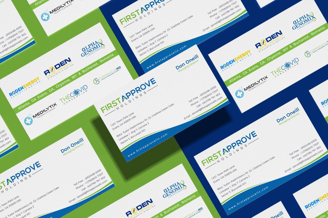 Professional Business Card | Personalized Stationery | ZillionDesigns