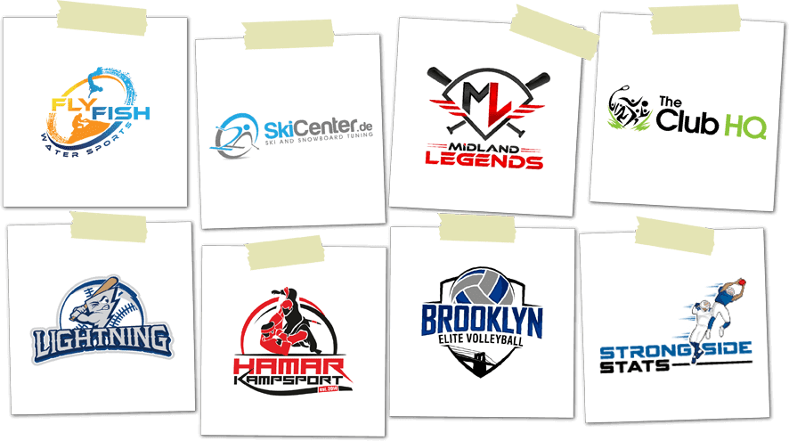 What Attractive Leisure & Sports Logo Designs Look Like