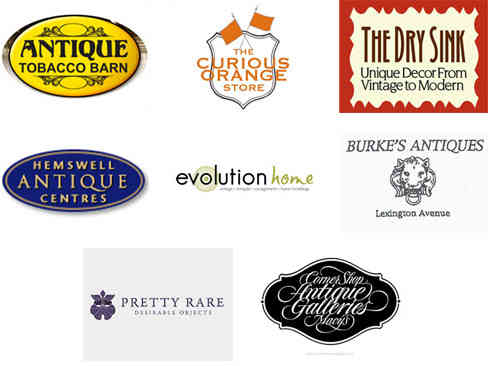 Know Design Sensibilities to Easily Create Antique Shop Logos