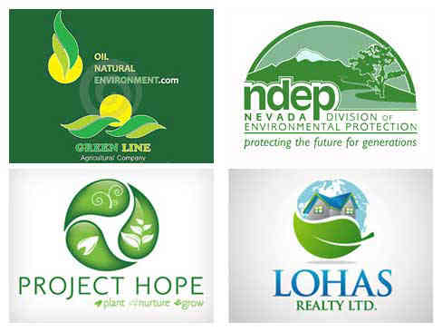 Clean and Serene Environmental Care Logos That Promote Awareness